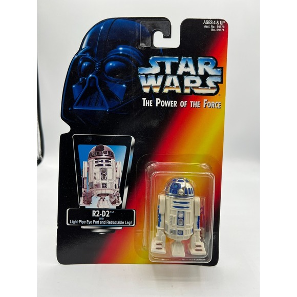 Toys | R2d2 Star Wars Red Card Power Of The Force 118 Scale 1995 ...